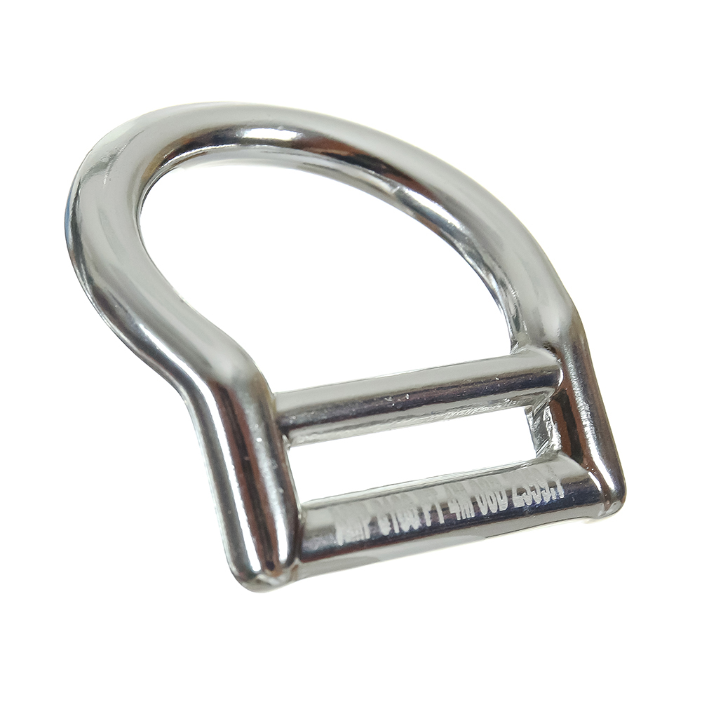 Fusion Climb Bent Aluminum Slotted Light Weight D-Ring for 1 3/4 ...